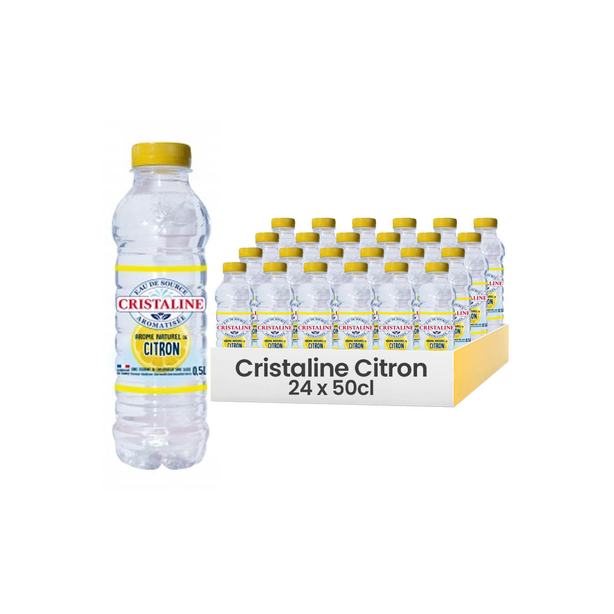 Bouteille d'eau Cristaline 50cl - Palette - 1728 bouteilles