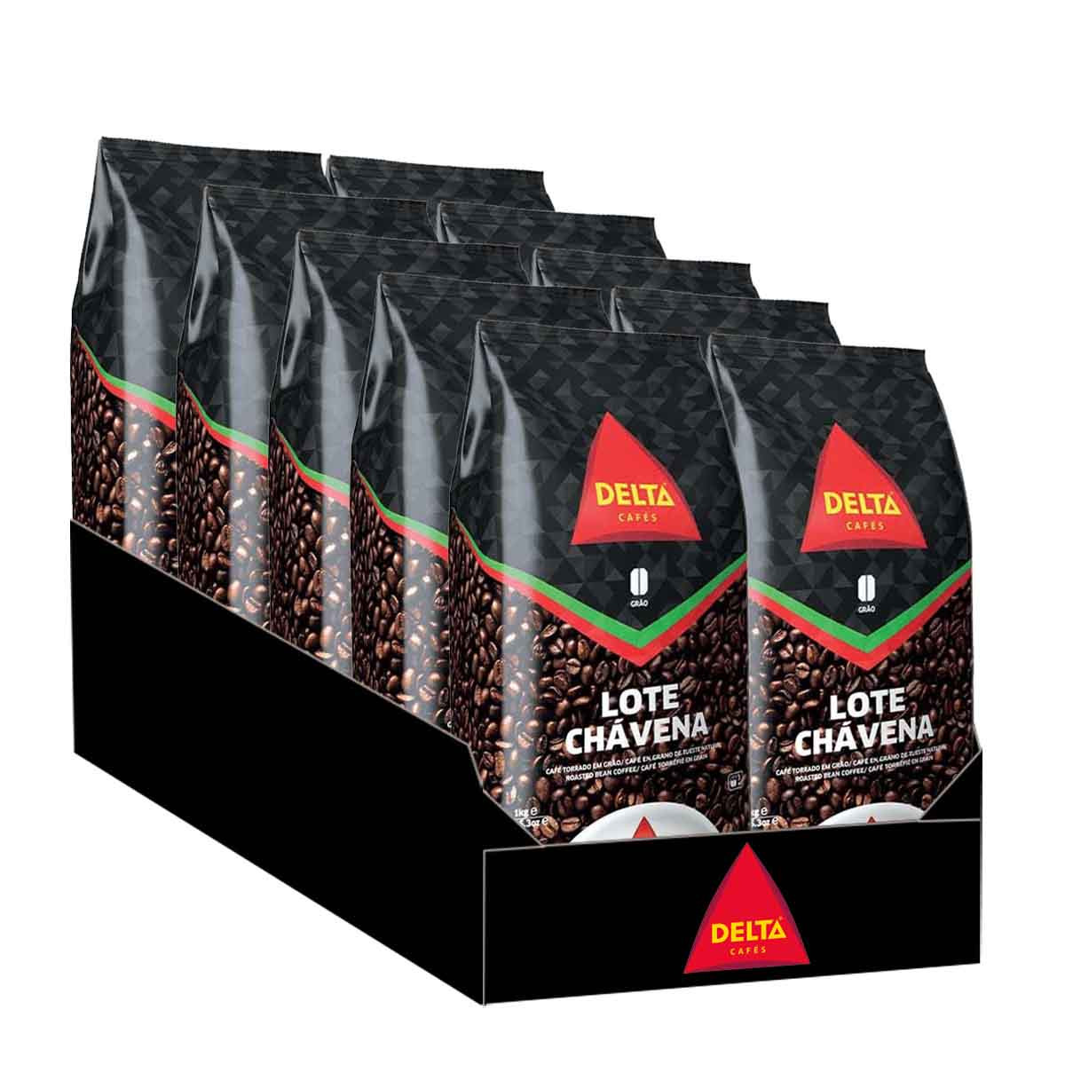 Delta Lote Chavena Café en Grains - 10 paquets - 10 Kg