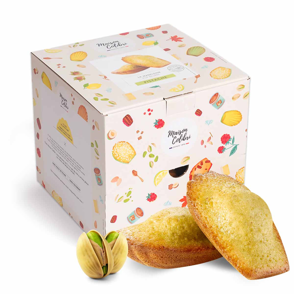Madeleine Nature Maison Colibri Pur Beurre - 36 madeleines