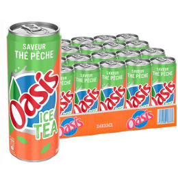 Oasis Tropical Jus de Fruits Canette slim de 33 cl par 24 : Achat en ...