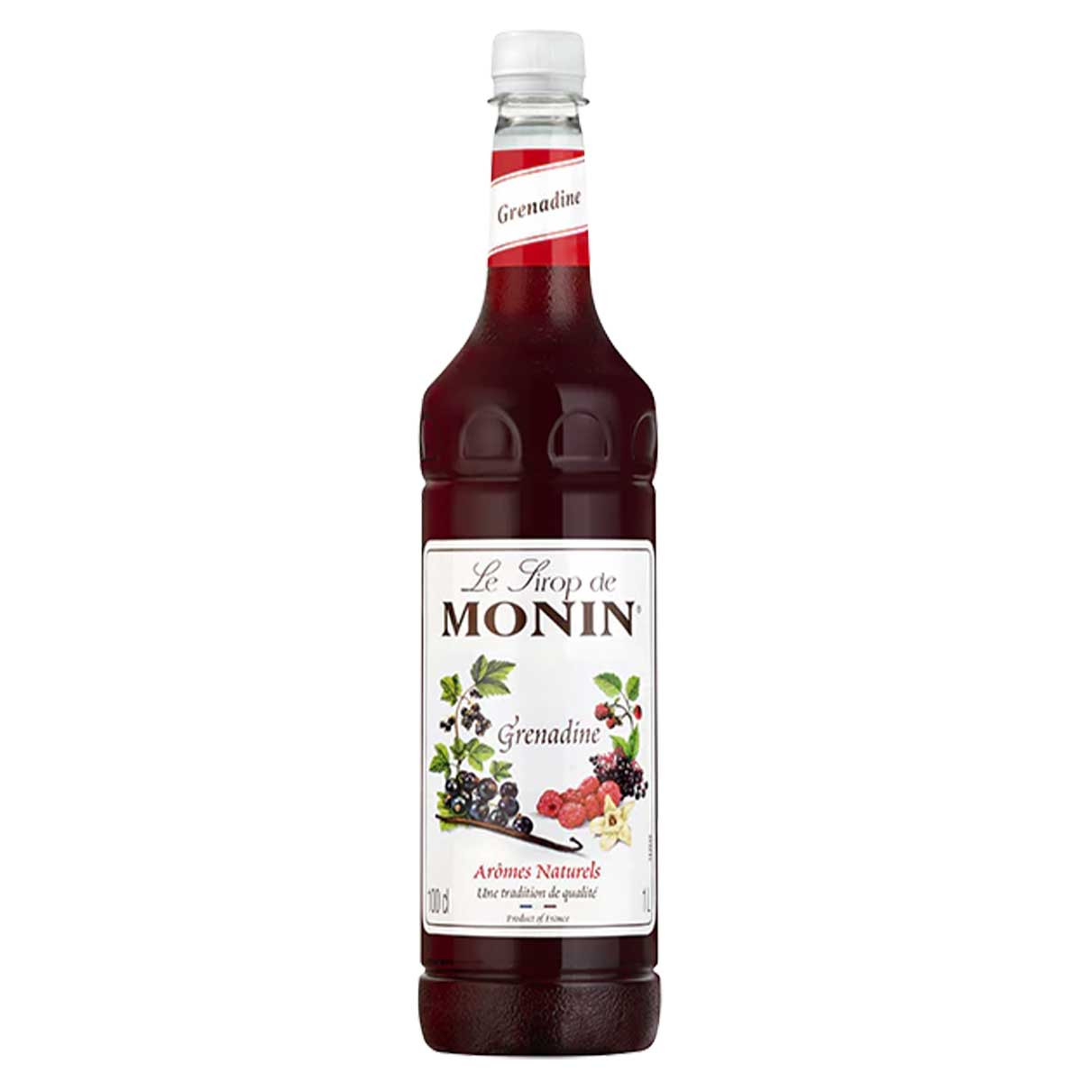 Sirop Monin Saveur Grenadine - 1 bouteille de 1L