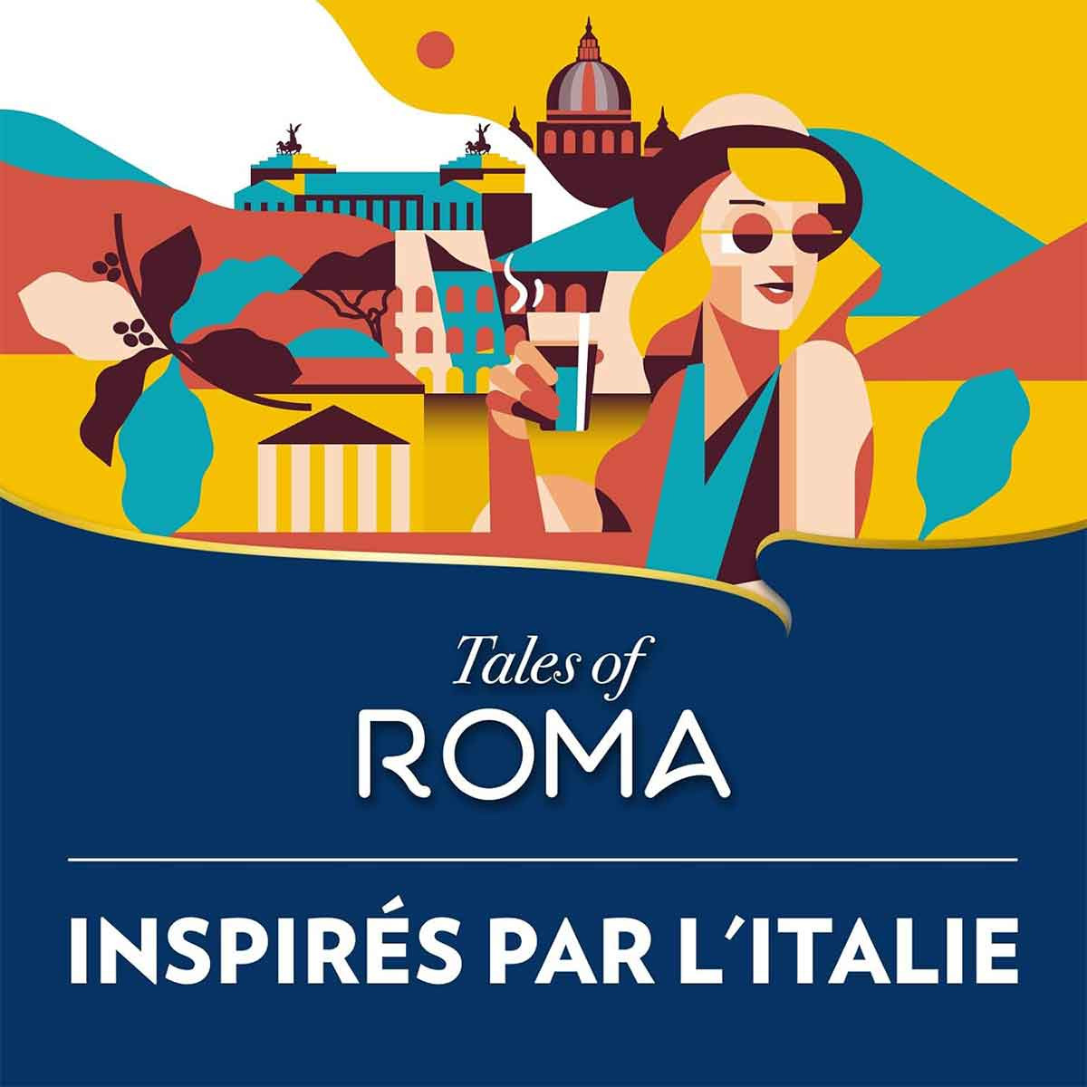 Café en Grains Lavazza Tales of Roma - 3 paquets - 750 gr