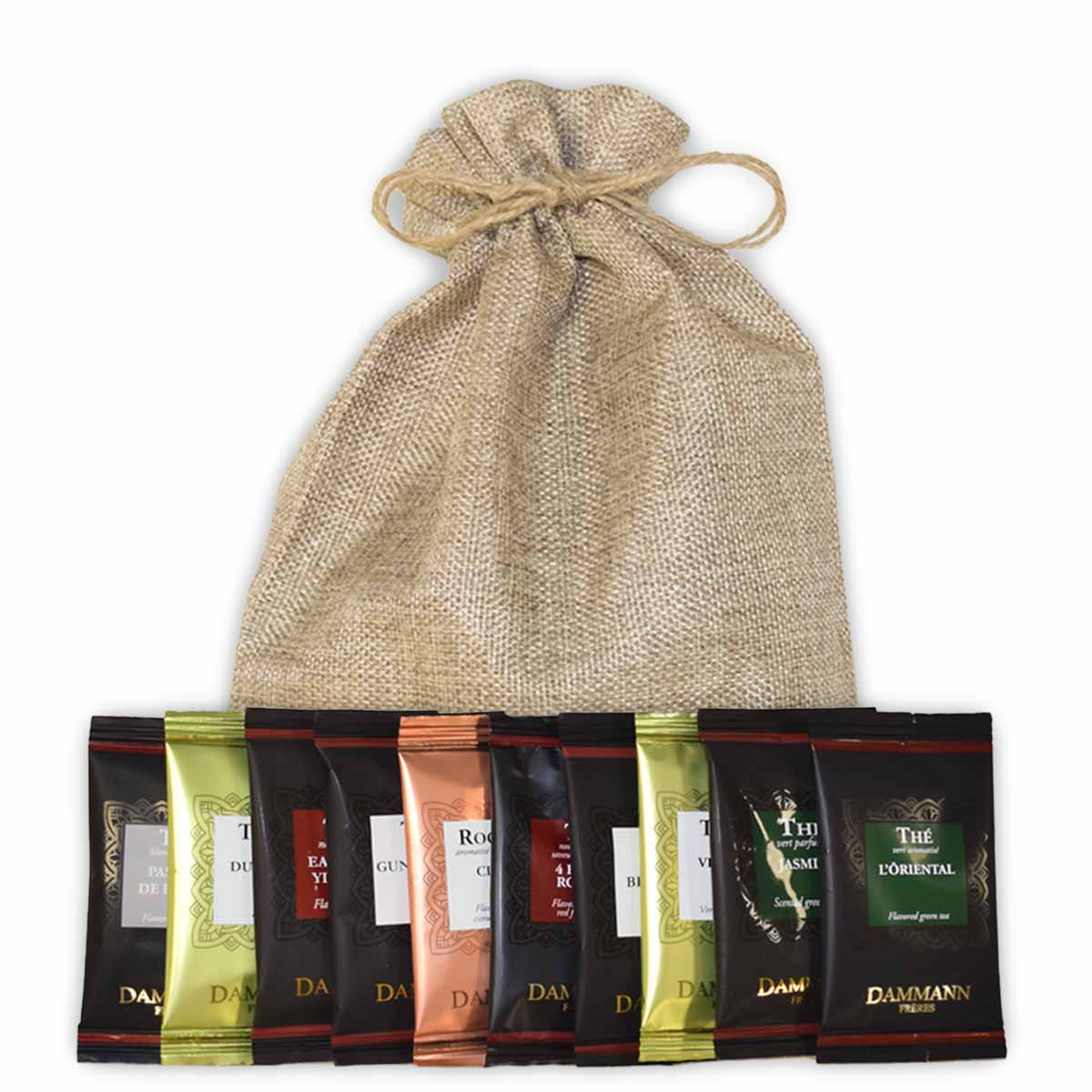 Pack Dégustation Thés verts Dammann Frères - 20 sachets