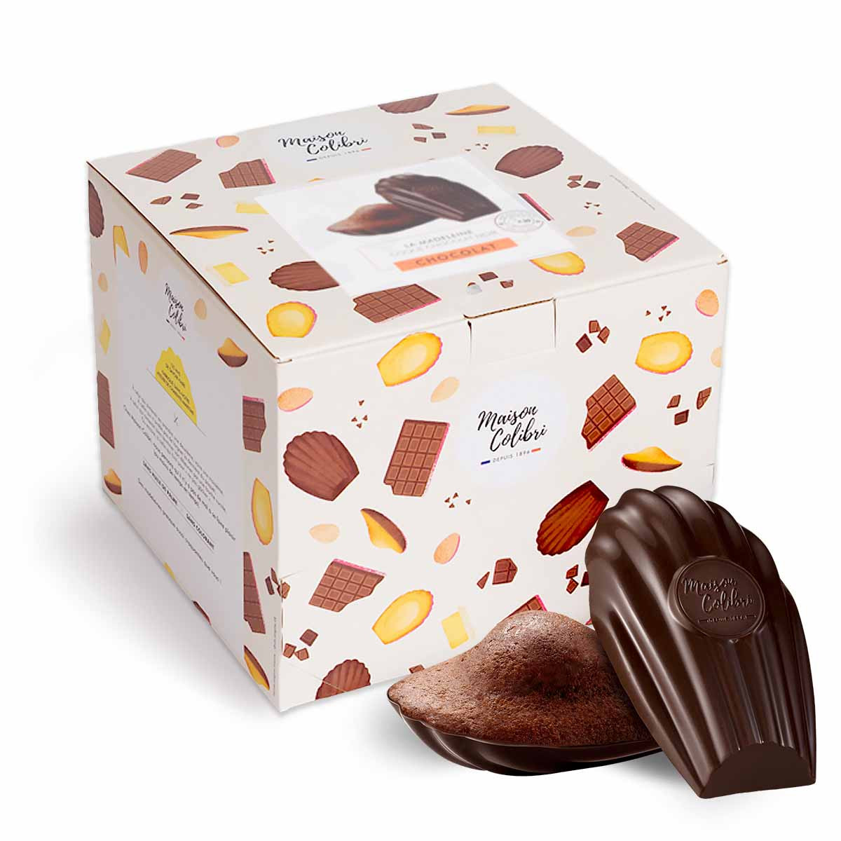 Madeleine Nature Maison Colibri Pur Beurre - 36 madeleines