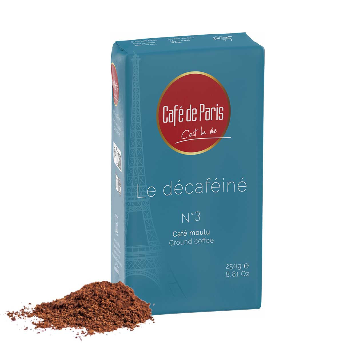 Café moulu décaféiné : achat en ligne - Coffee Webstore