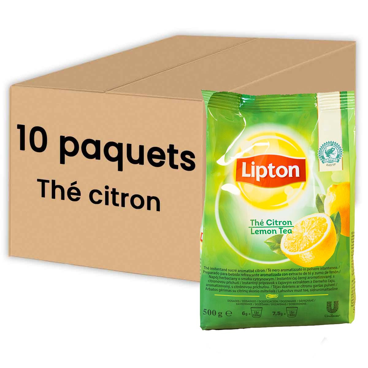 Thé Vert Menthe pour Distributeur Drink'n Like Thé - 10 Kg