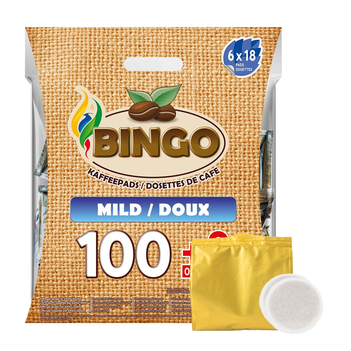 Dosette café pas cher par 100 : achat en ligne - Coffee Webstore