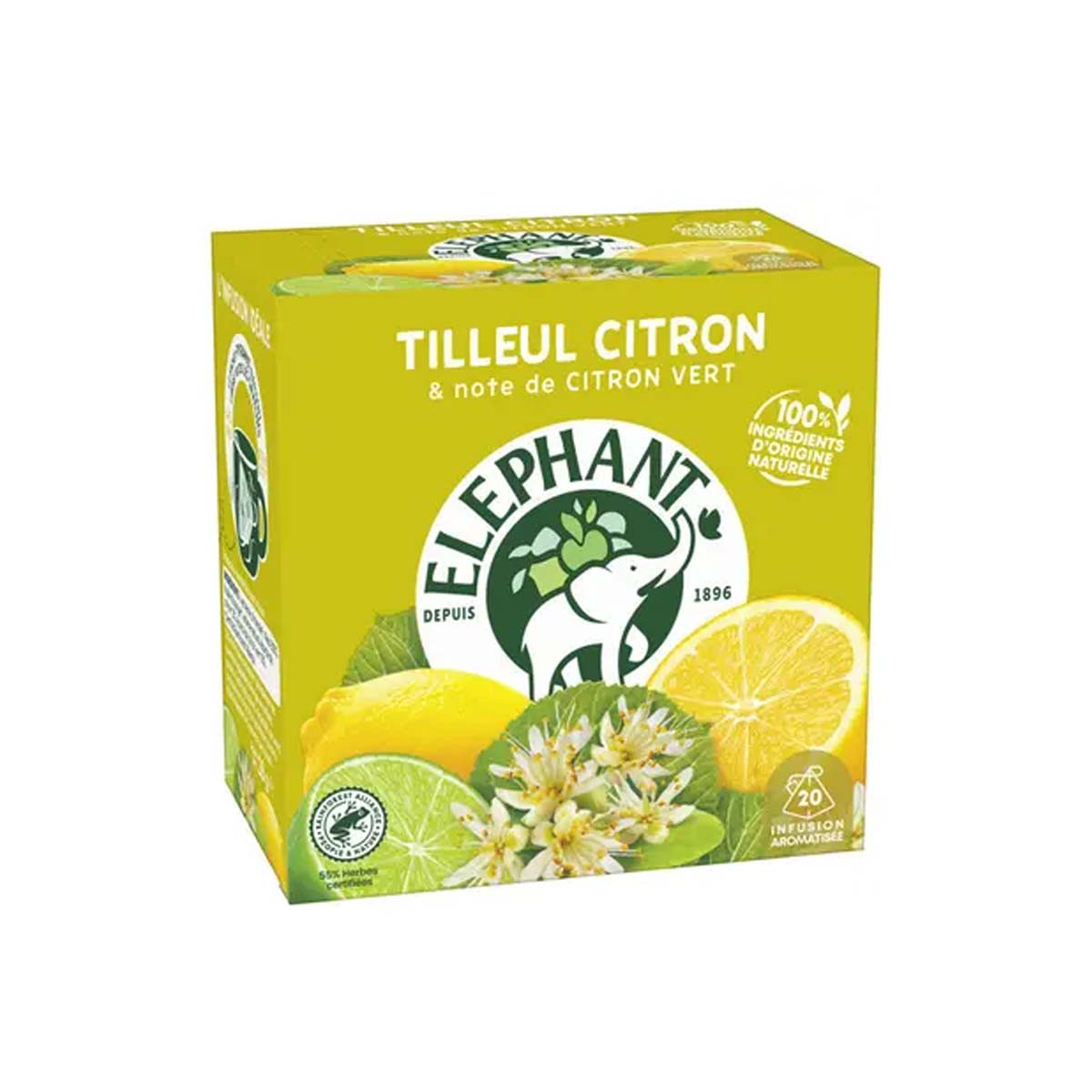 Pack Découverte Infusion fruitées Éléphant - 3 variétés - 60 sachets