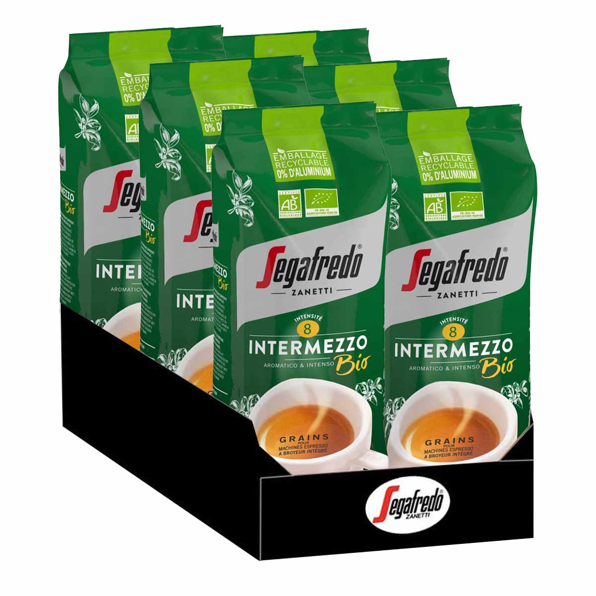 Segafredo Zanetti : café en grain bio et café moulu - Coffee Webstore