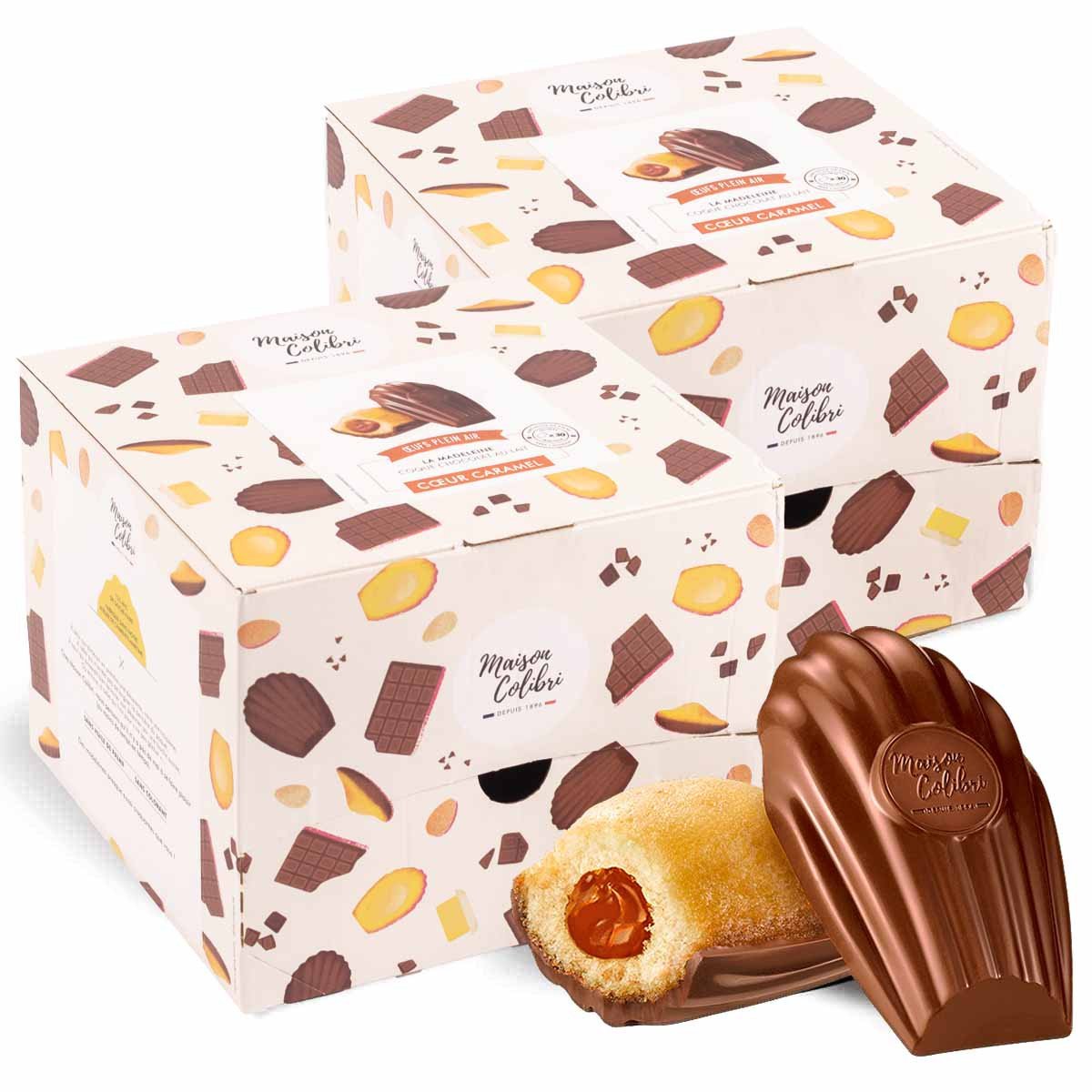 Madeleine Nature Maison Colibri Pur Beurre - 36 madeleines