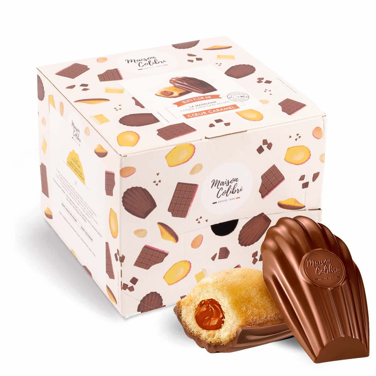 Madeleine Nature Maison Colibri Pur Beurre - 36 madeleines
