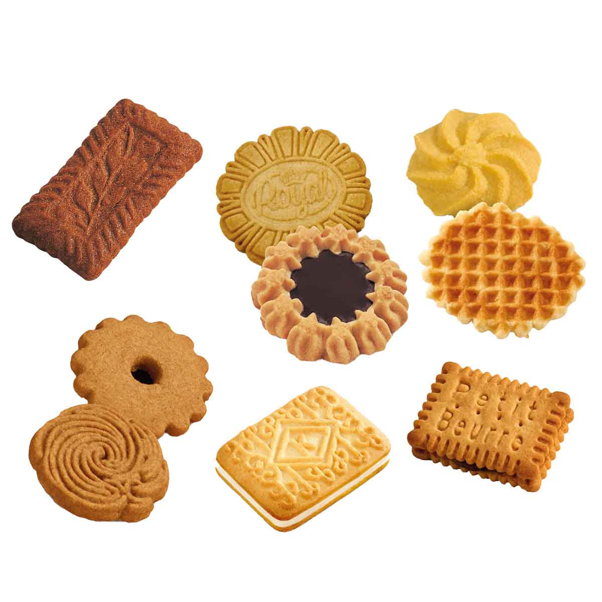 Assortiment de biscuits Palermo Royal - carton de 120 biscuits