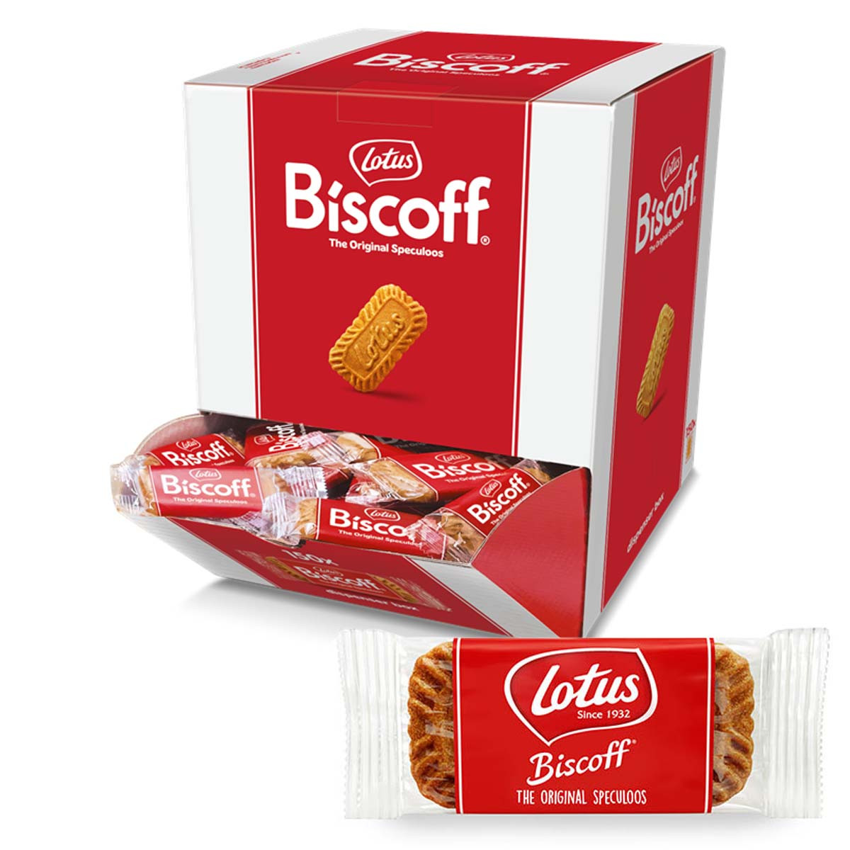 Spéculoos emballés individuellement en vrac – Lotus Biscoff & autres