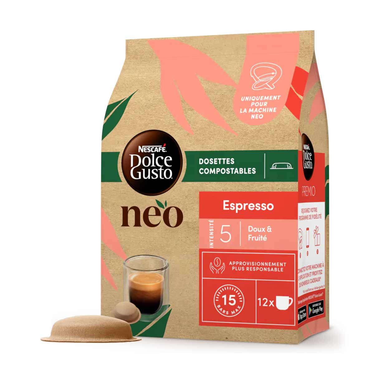 Pack découverte café - Dosettes Nescafé Dolce Gusto NEO - 4 boîtes - 48 ...