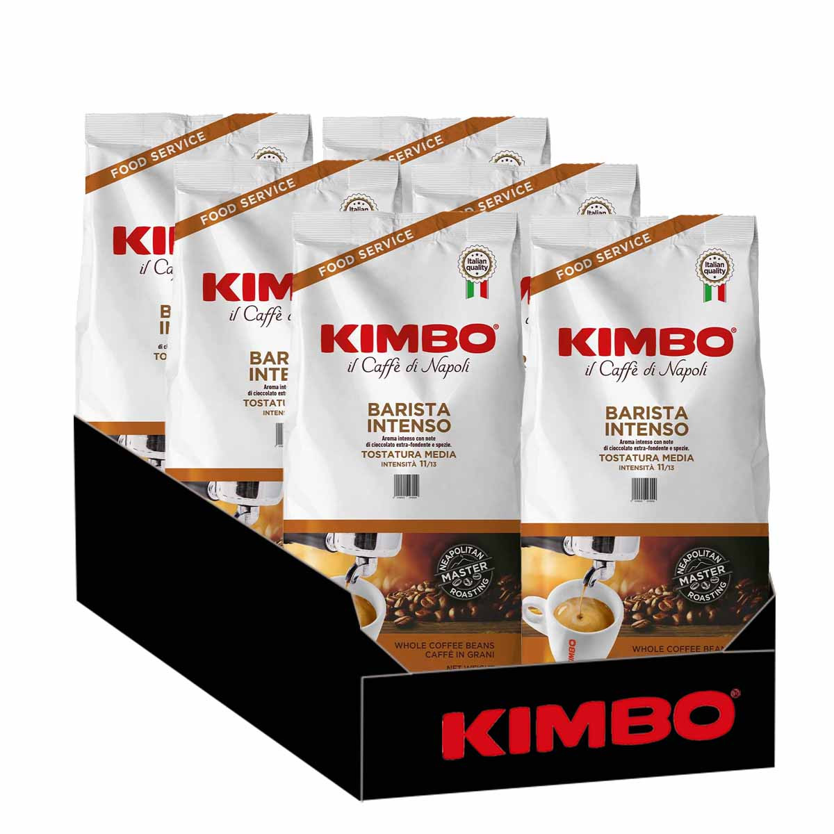 Kimbo : café italien en grain ou moulu - Coffee Webstore
