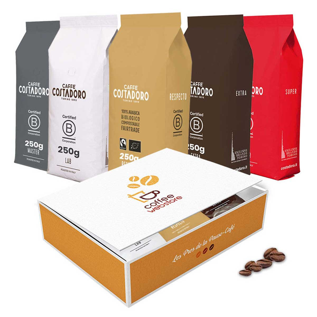 Coffret Café Grain - Cadeau - Coffee Webstore