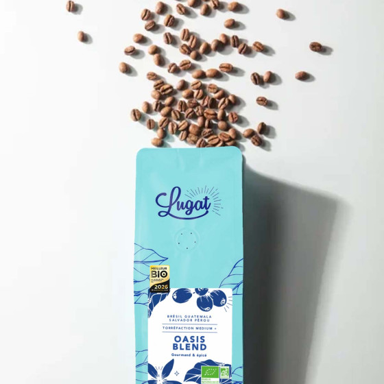 Café Lugat Oasis Blend, meilleur produit bio 2026